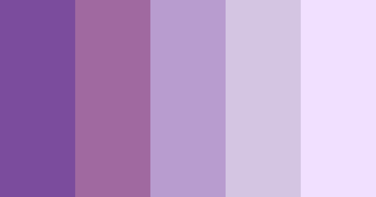 Light Purple Color Palette