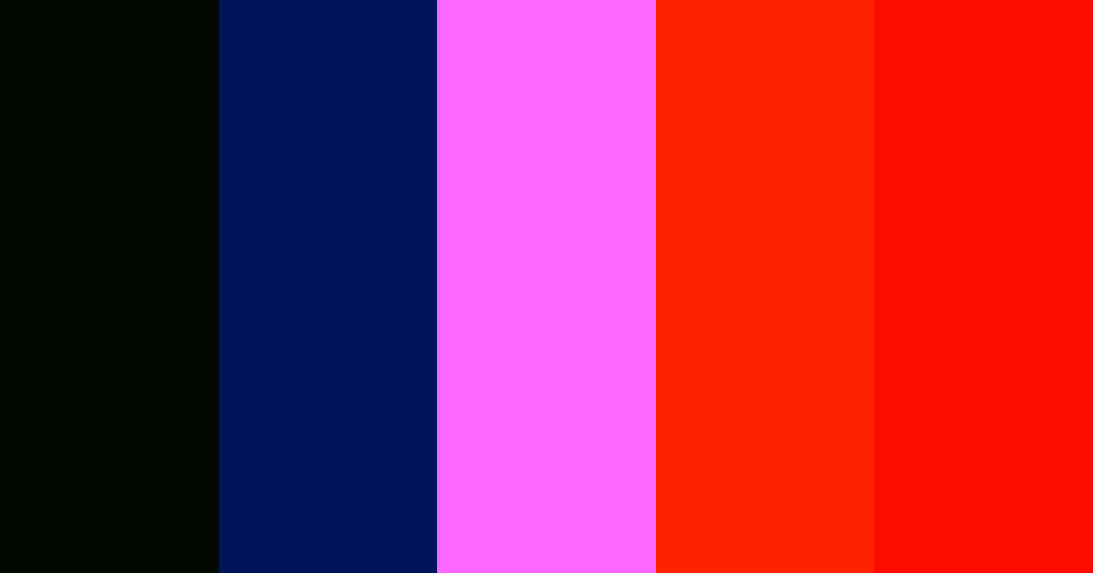 Nautical Blue Color Palette