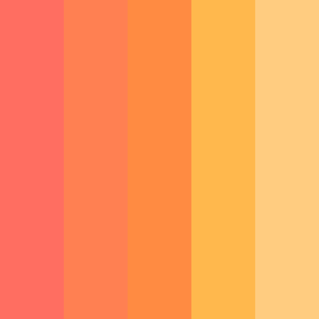 Coral Sunset Color Palette