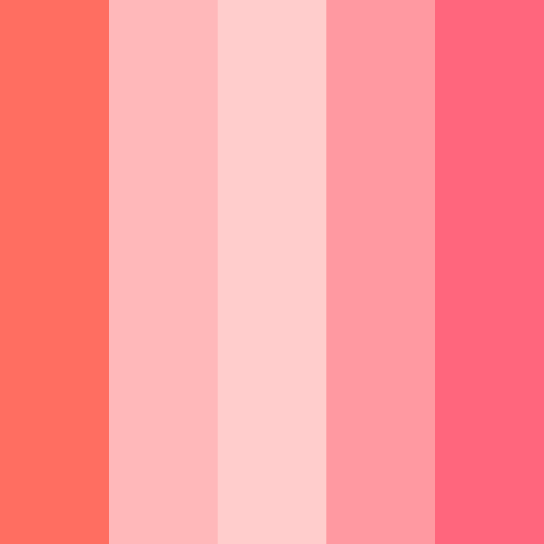 Romantic Pink Color Palette