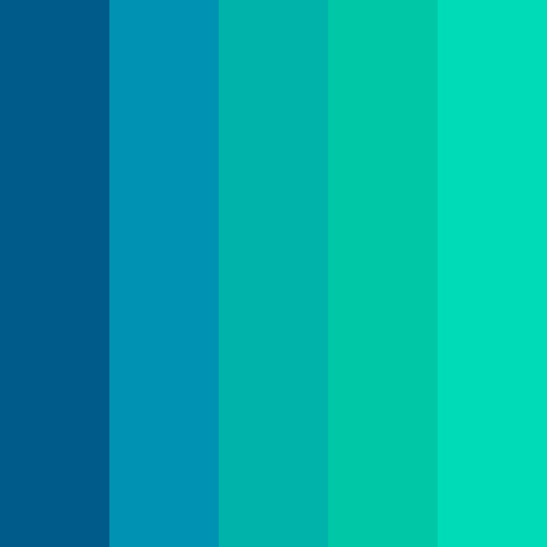 Blue Plumber Color Palette
