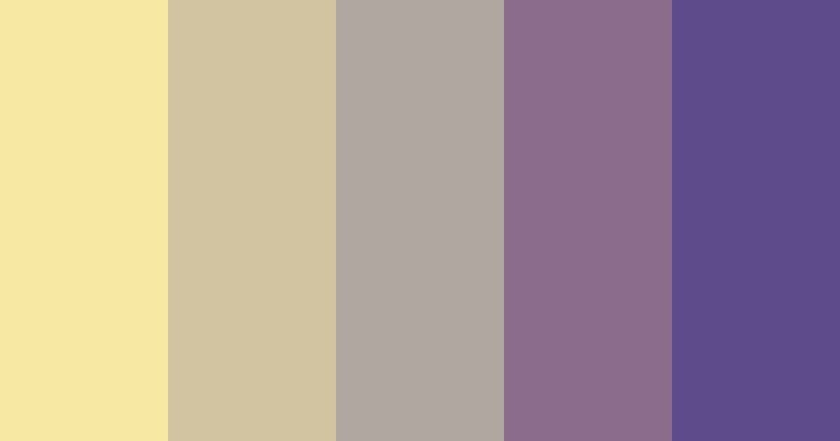 Mushitaro Purple Color Palette