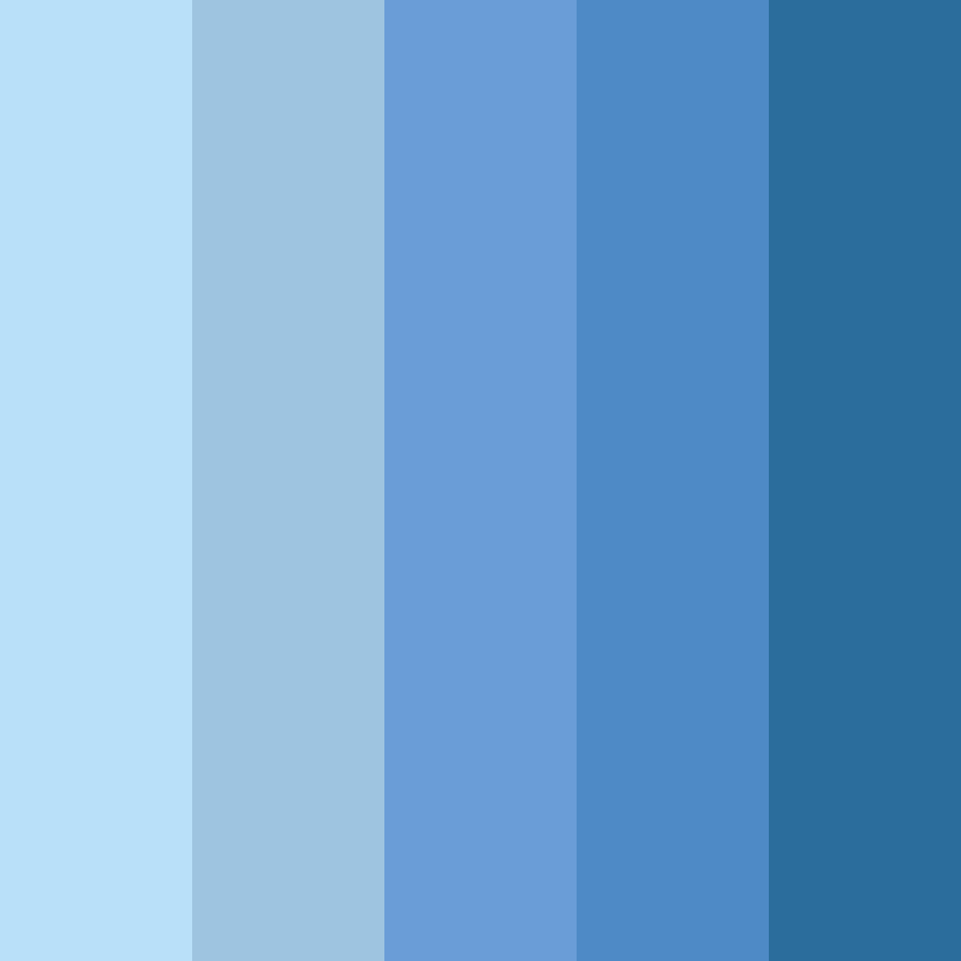 Light Blue Color Palette