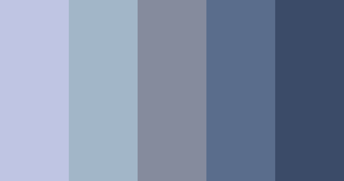 Blue Moon Color Palette