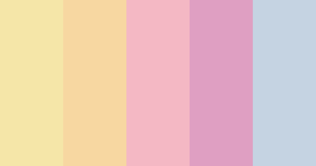 Light Pink Wonderland Color Palette