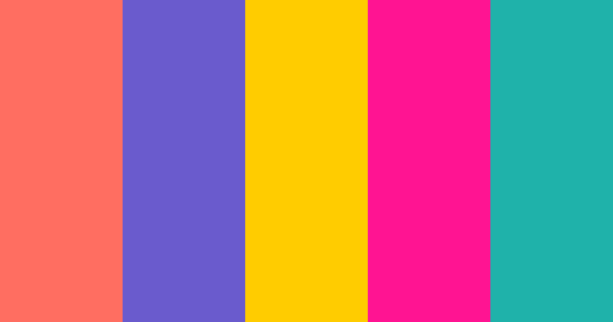 Prideful Spectrum Color Palette
