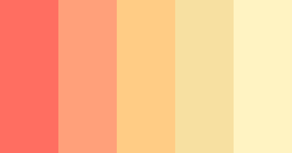 Melting Sorbet Color Palette