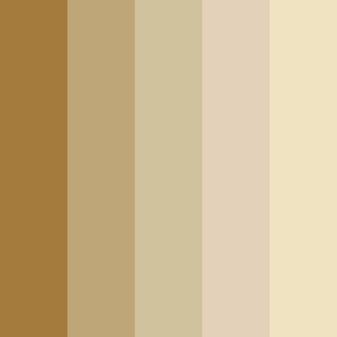 Vintage Beige Color Palette