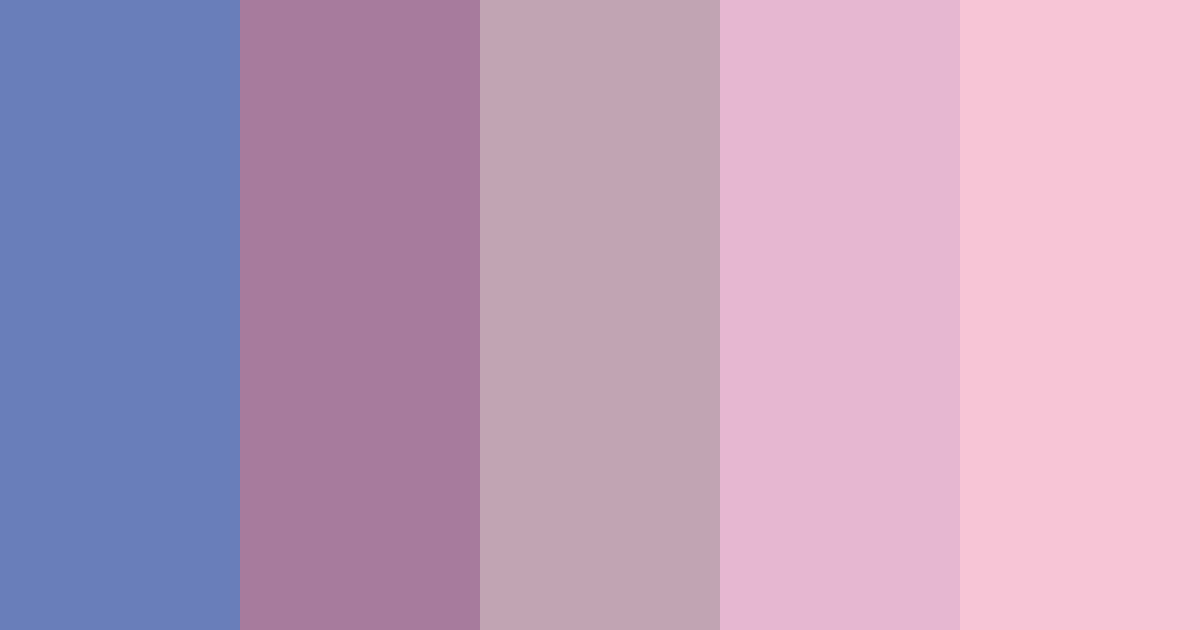 Blueberry Rose Color Palette