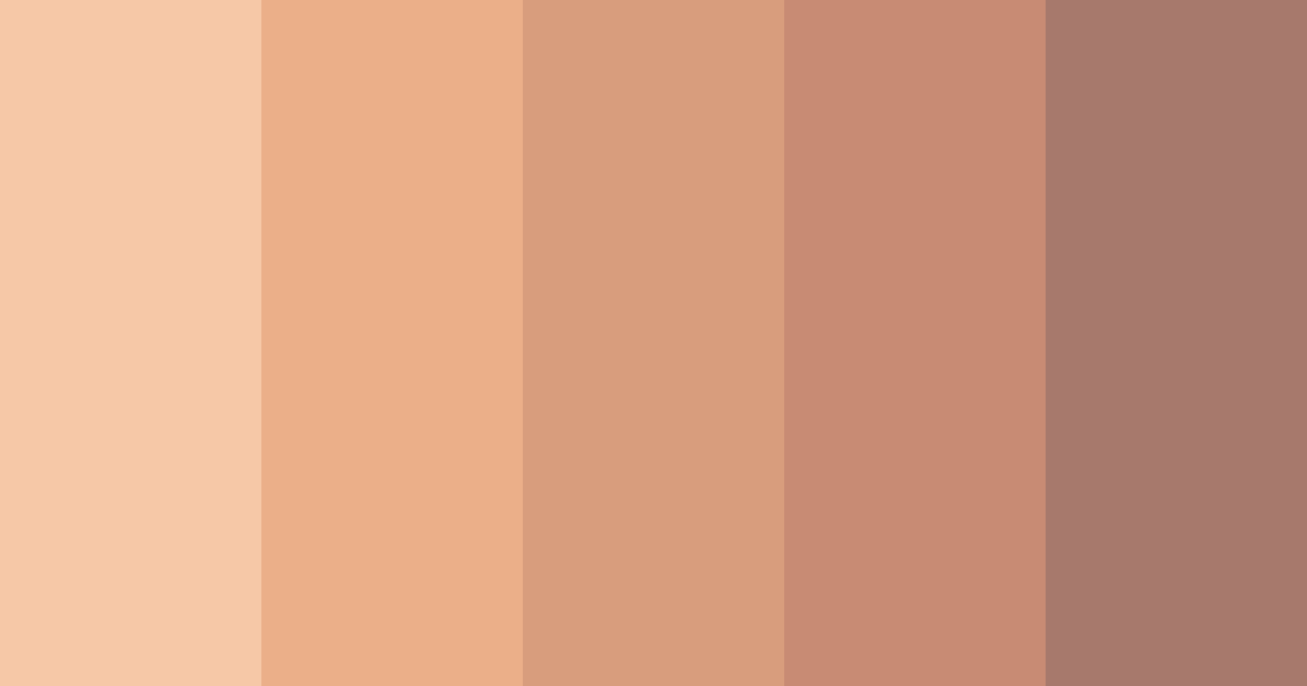Chic Peach Color Palette