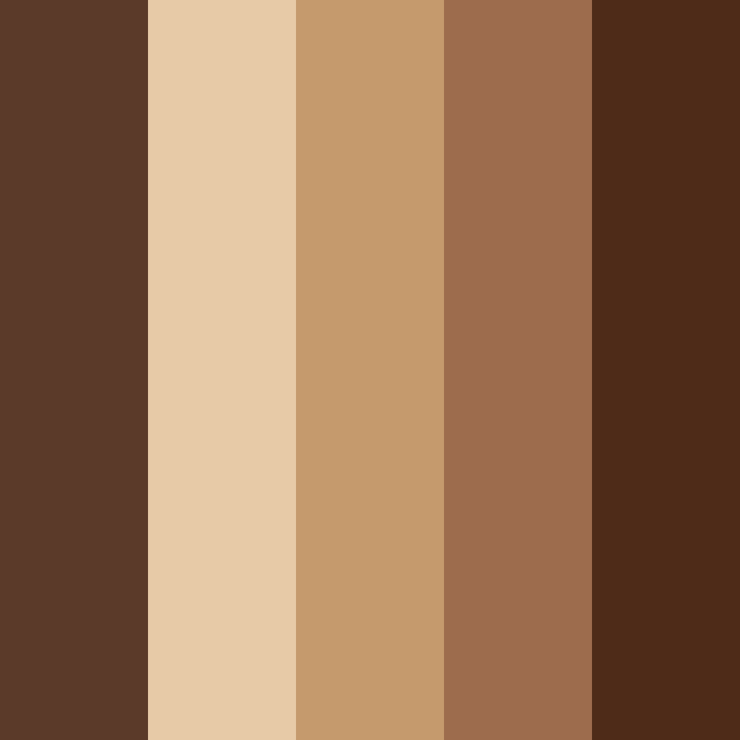 Brown Freddy Color Palette