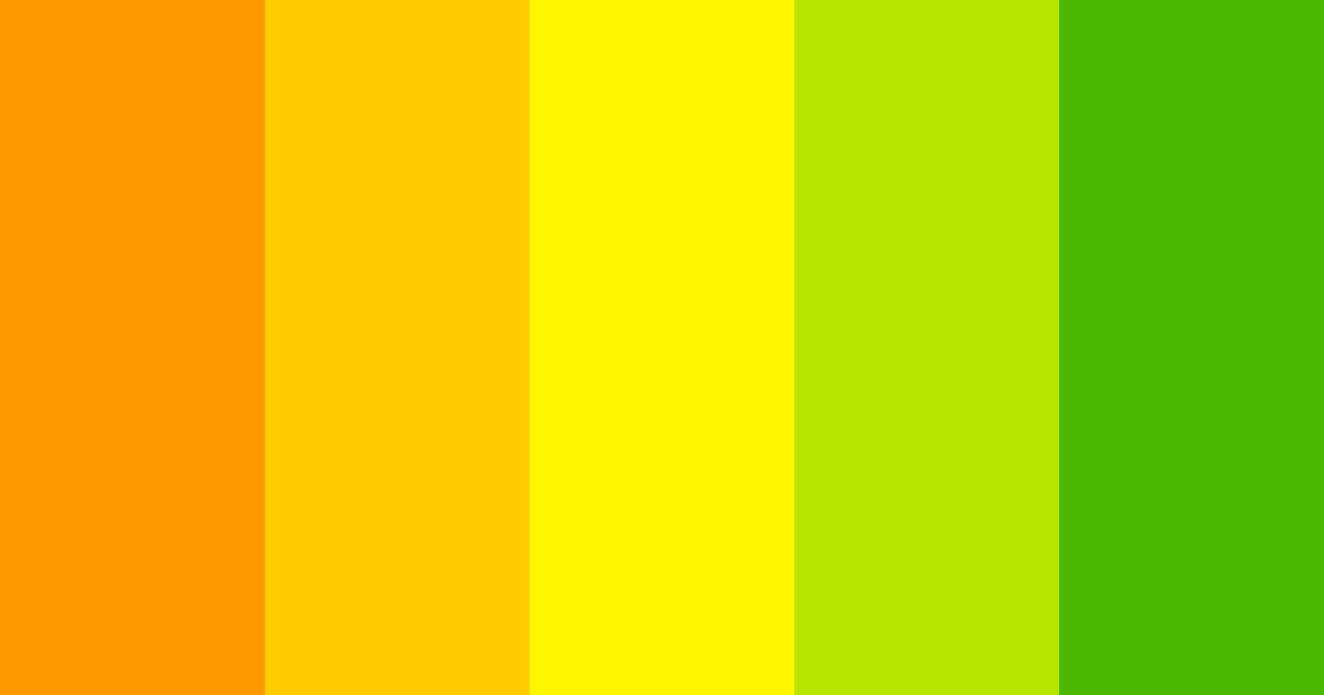 Yellow Spring Color Palette