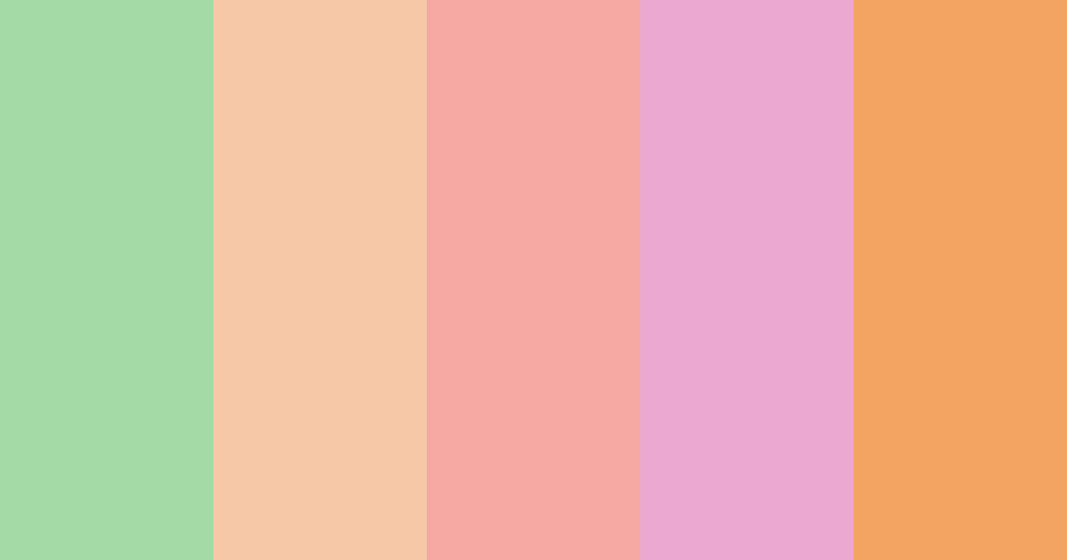 Shades of Pink Color Palette