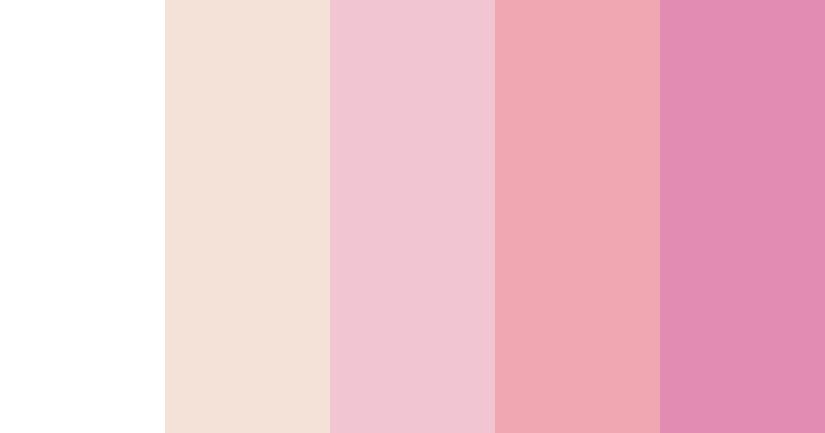 Light Pink Color Palette