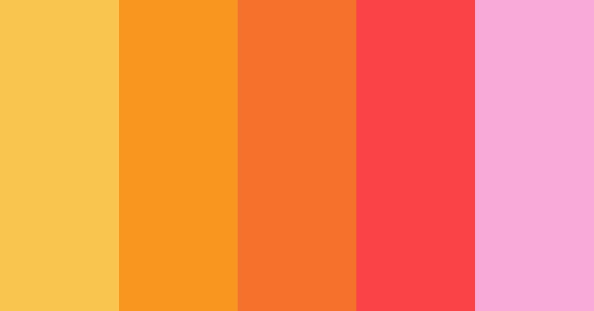 Savannah Sunset Color Palette