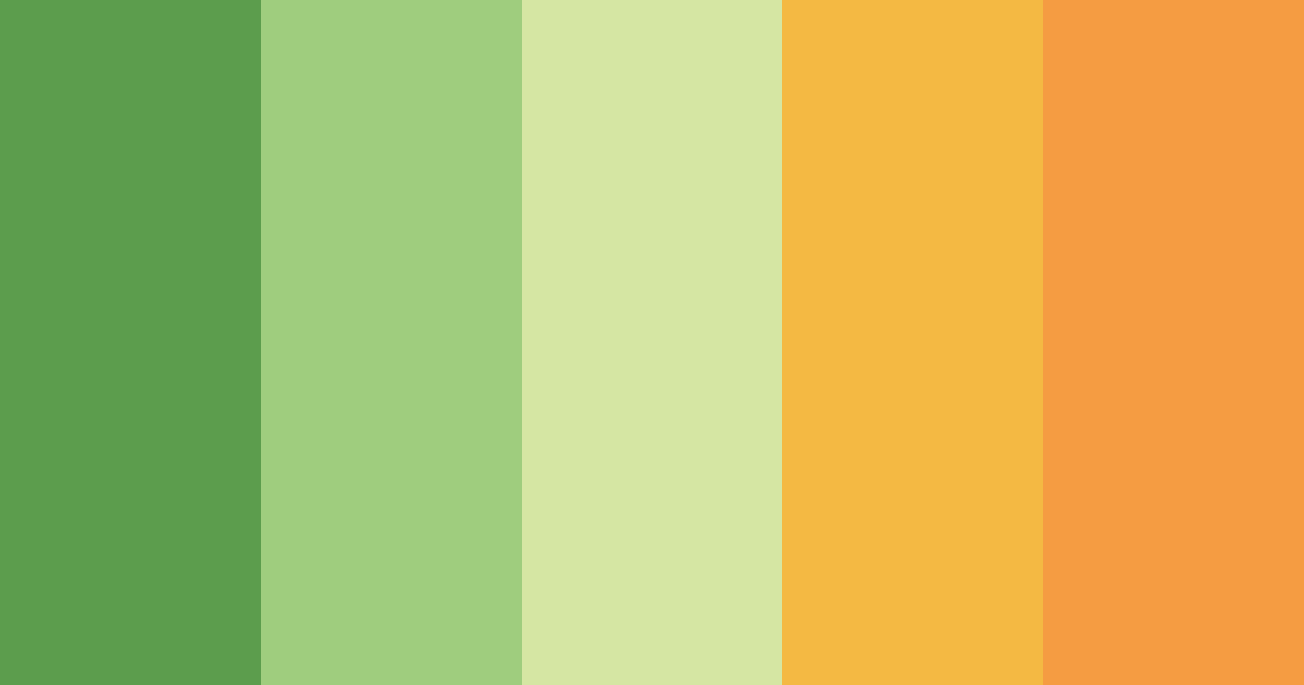 Green Minecraft Color Palette