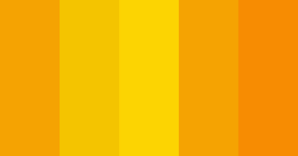 Golden Vee Color Palette