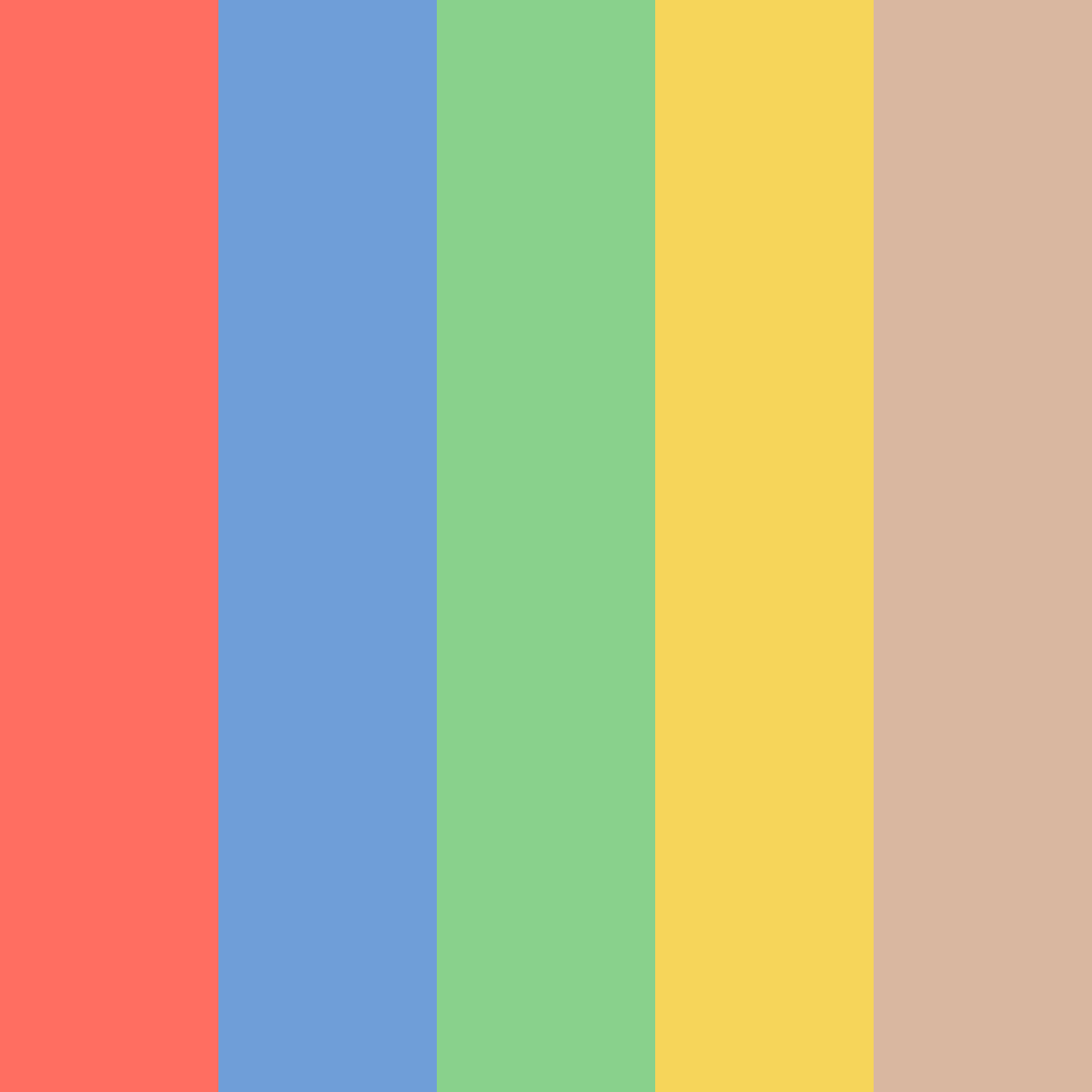 Vibrant Blue Color Palette