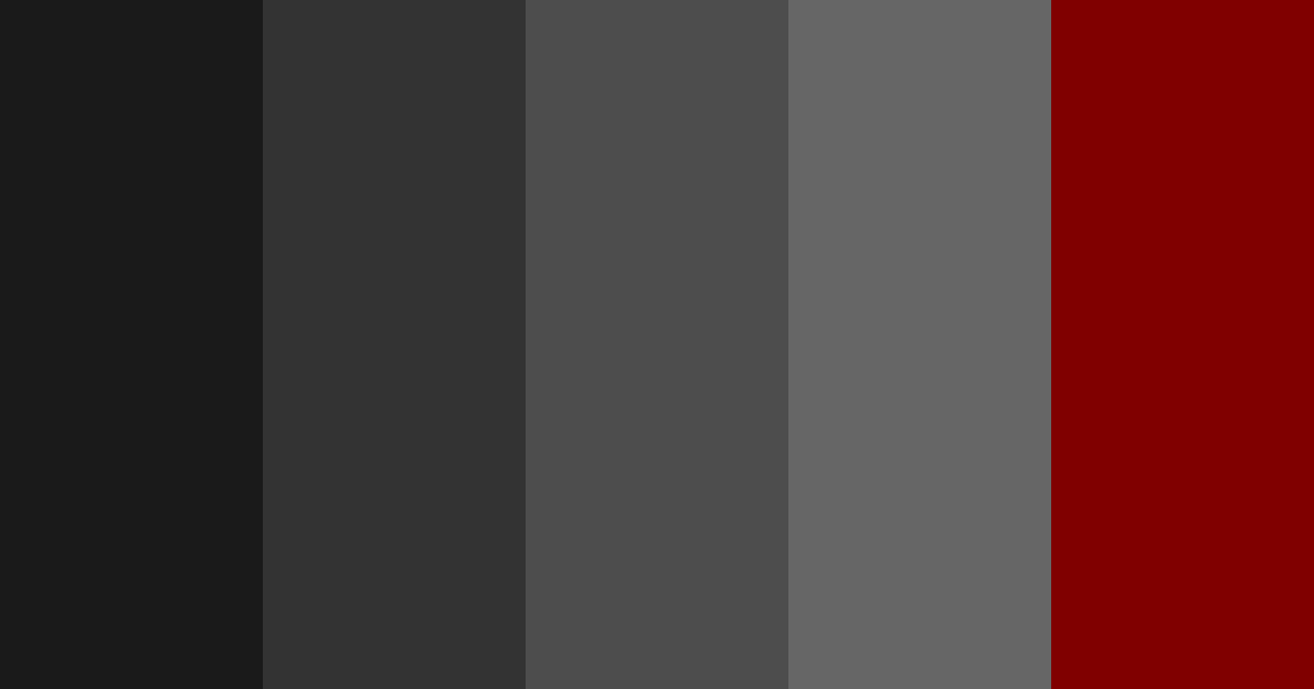 Eclipsed Ember Color Palette
