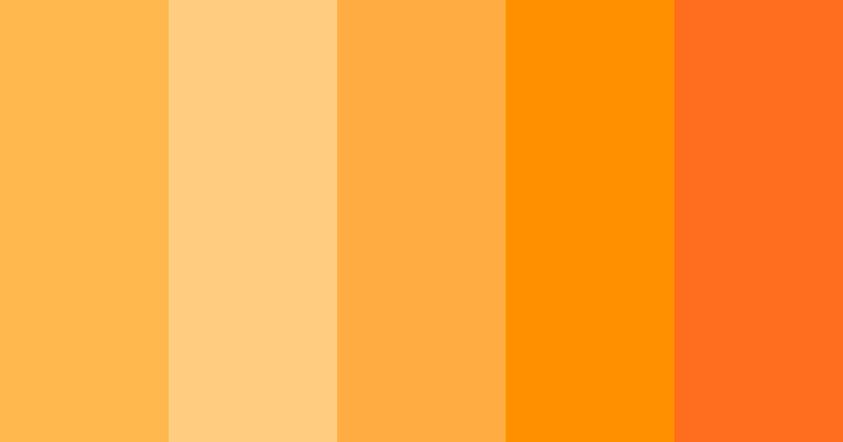 Apricot Sunrise Color Palette