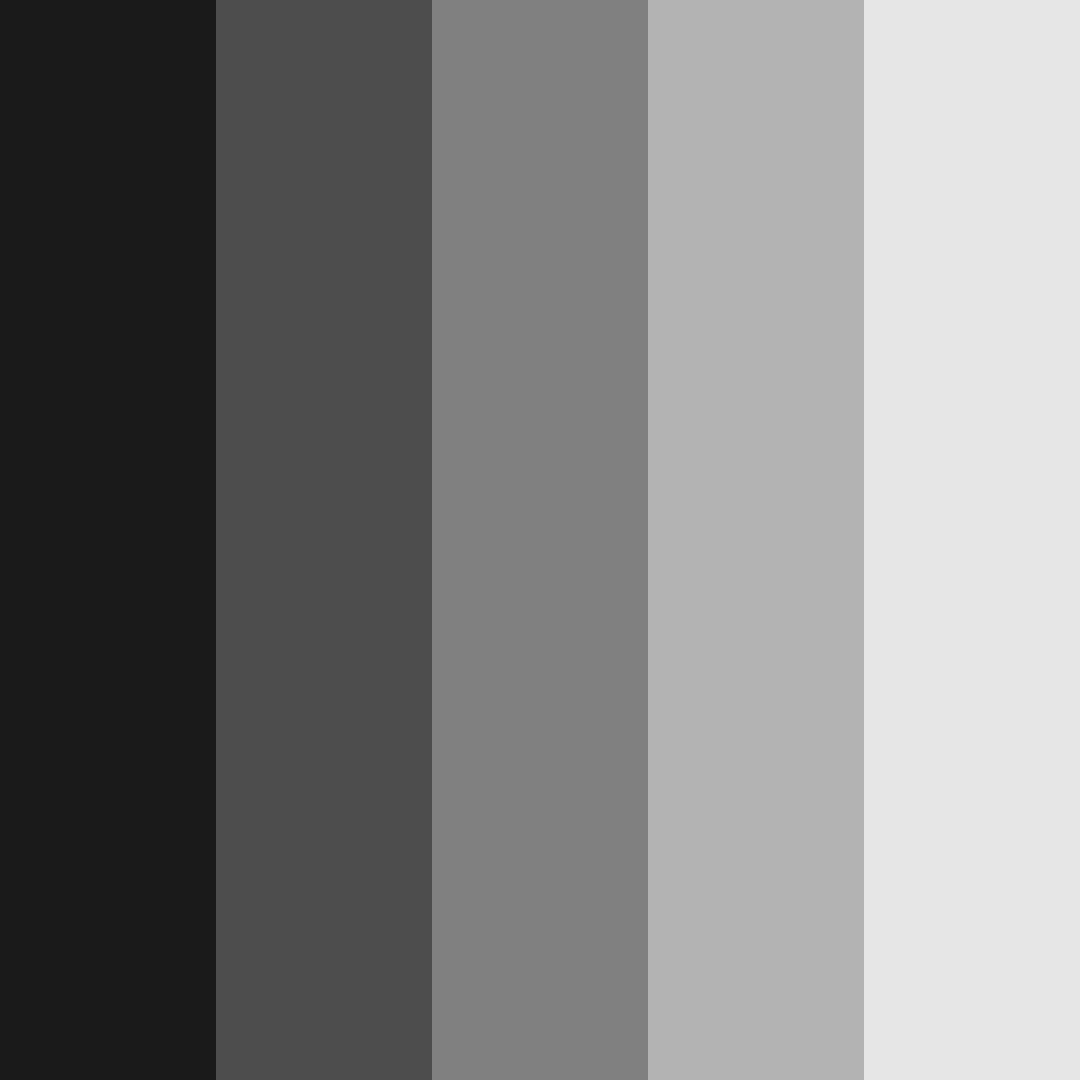 Shades of Shadows Color Palette