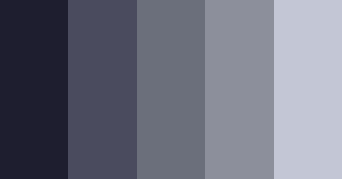Midnight Metamorphosis Color Palette