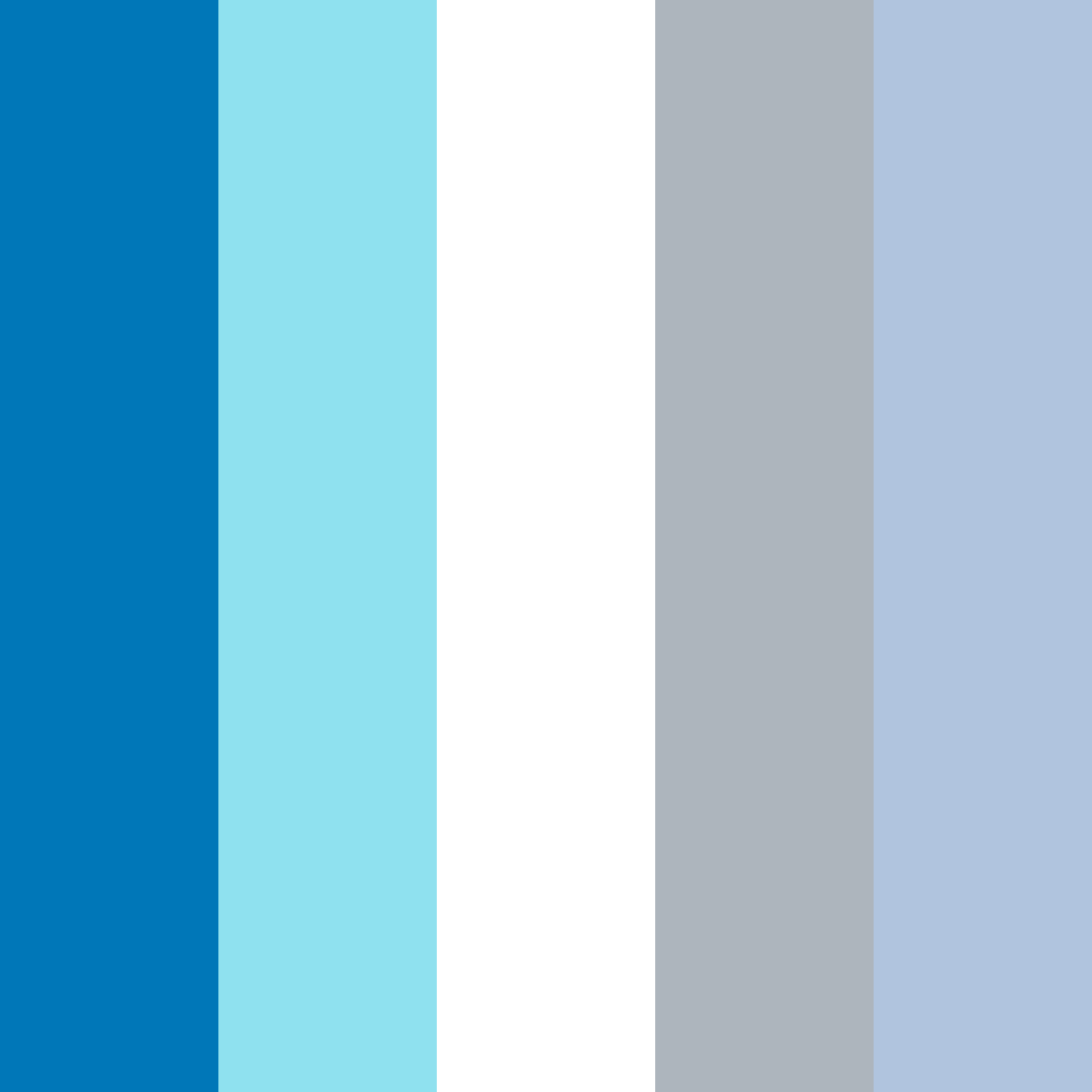 Calm Blue Color Palette