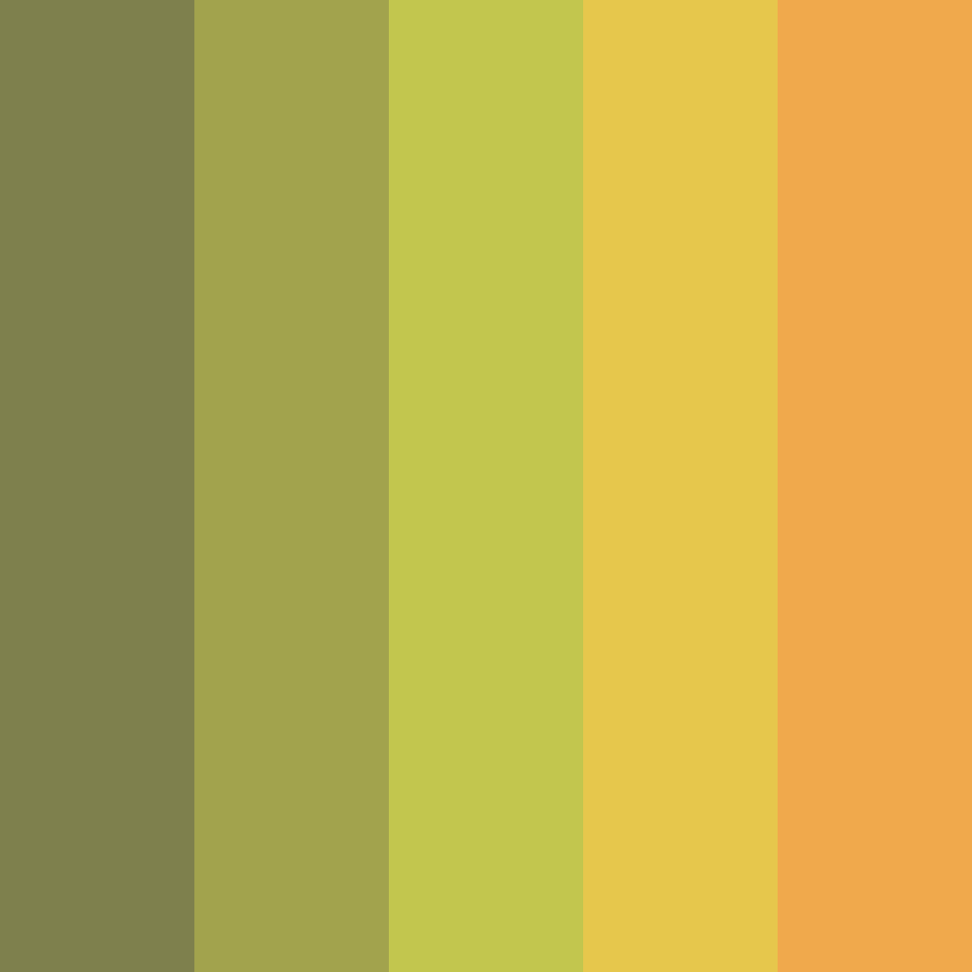 Golden Sage Serenity Color Palette