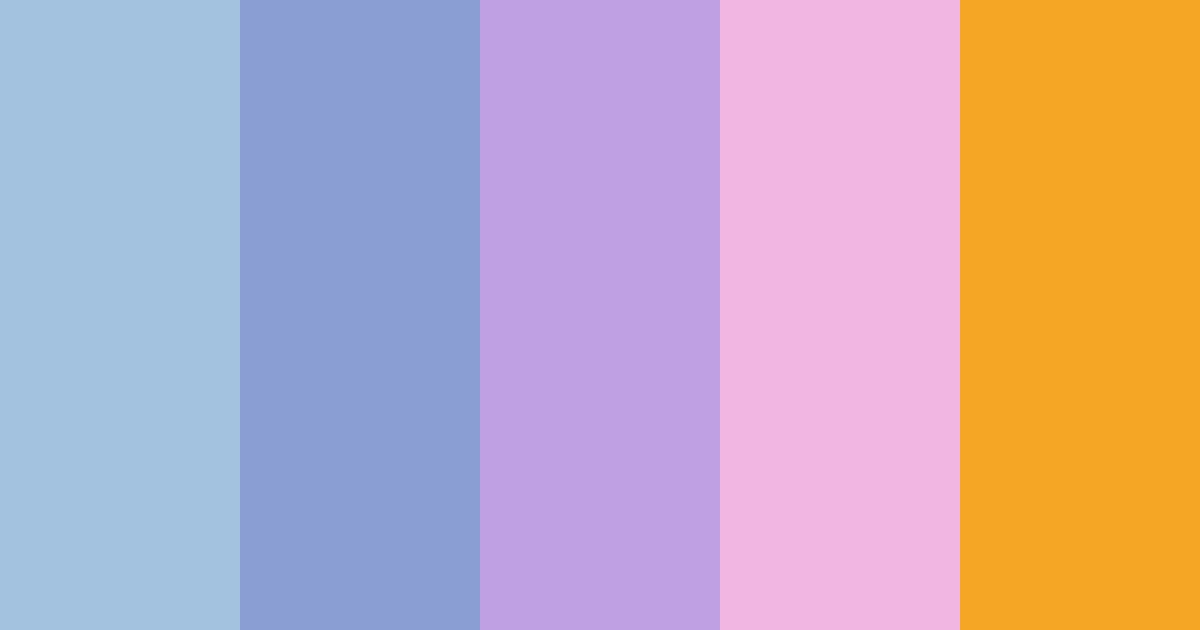 Dreamy Twilight Color Palette
