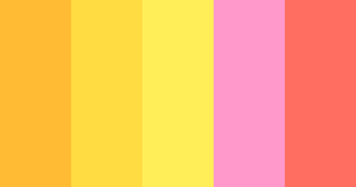 Bright Yellow Color Palette