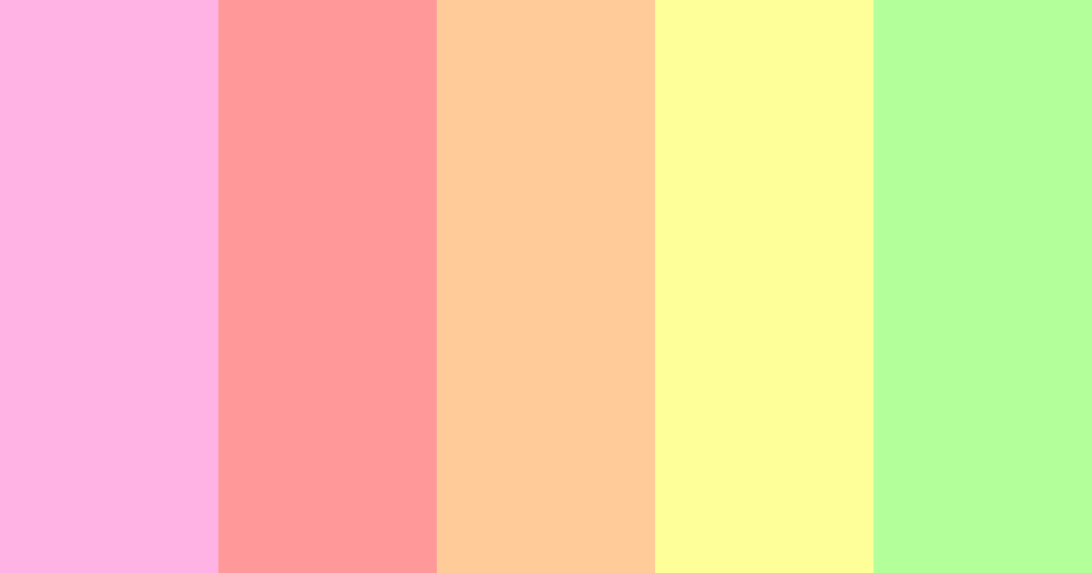 Pastel Pink Color Palette