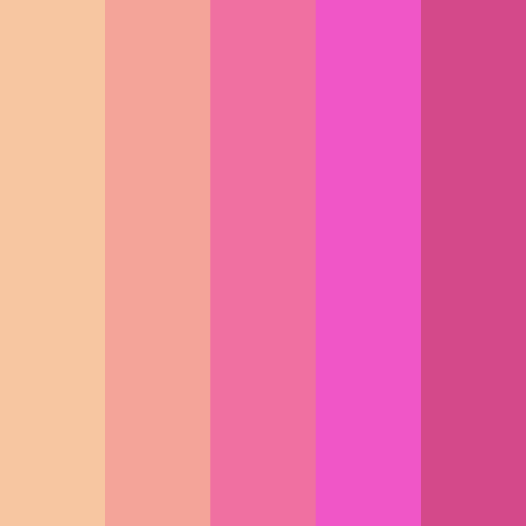 Pink Sunset Color Palette