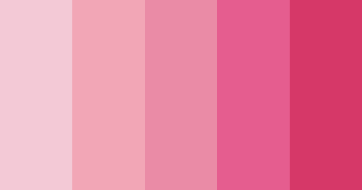 Blushing Daria Color Palette