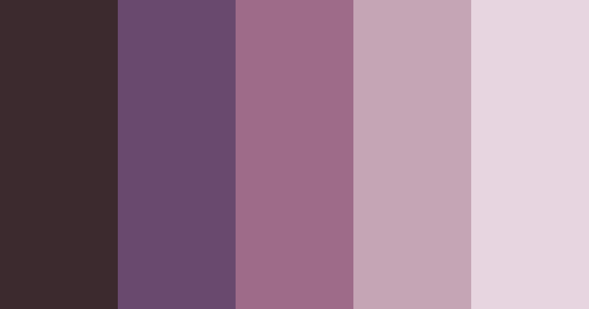Moody Purple Color Palette