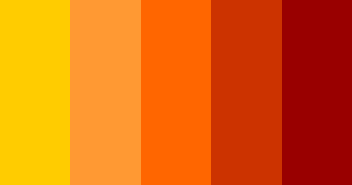 Tropical Ember Color Palette