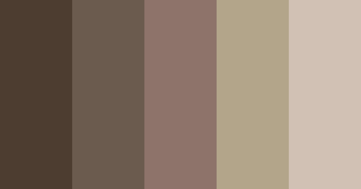 Timberland Tones Color Palette
