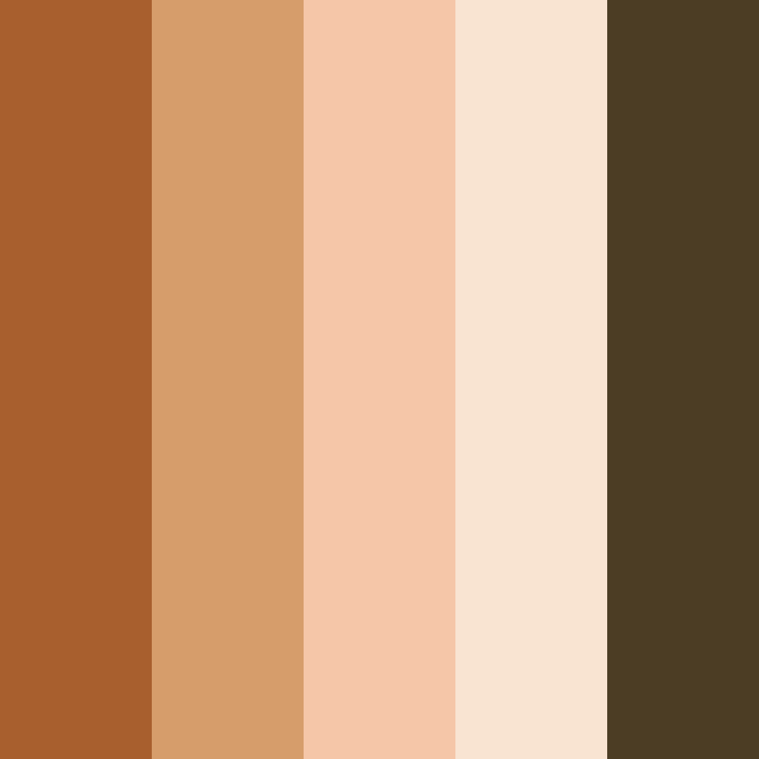 Autumn Brown Color Palette
