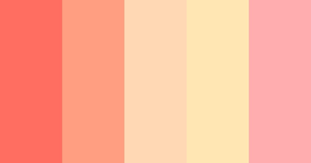 Charli's Sunset Dream Color Palette