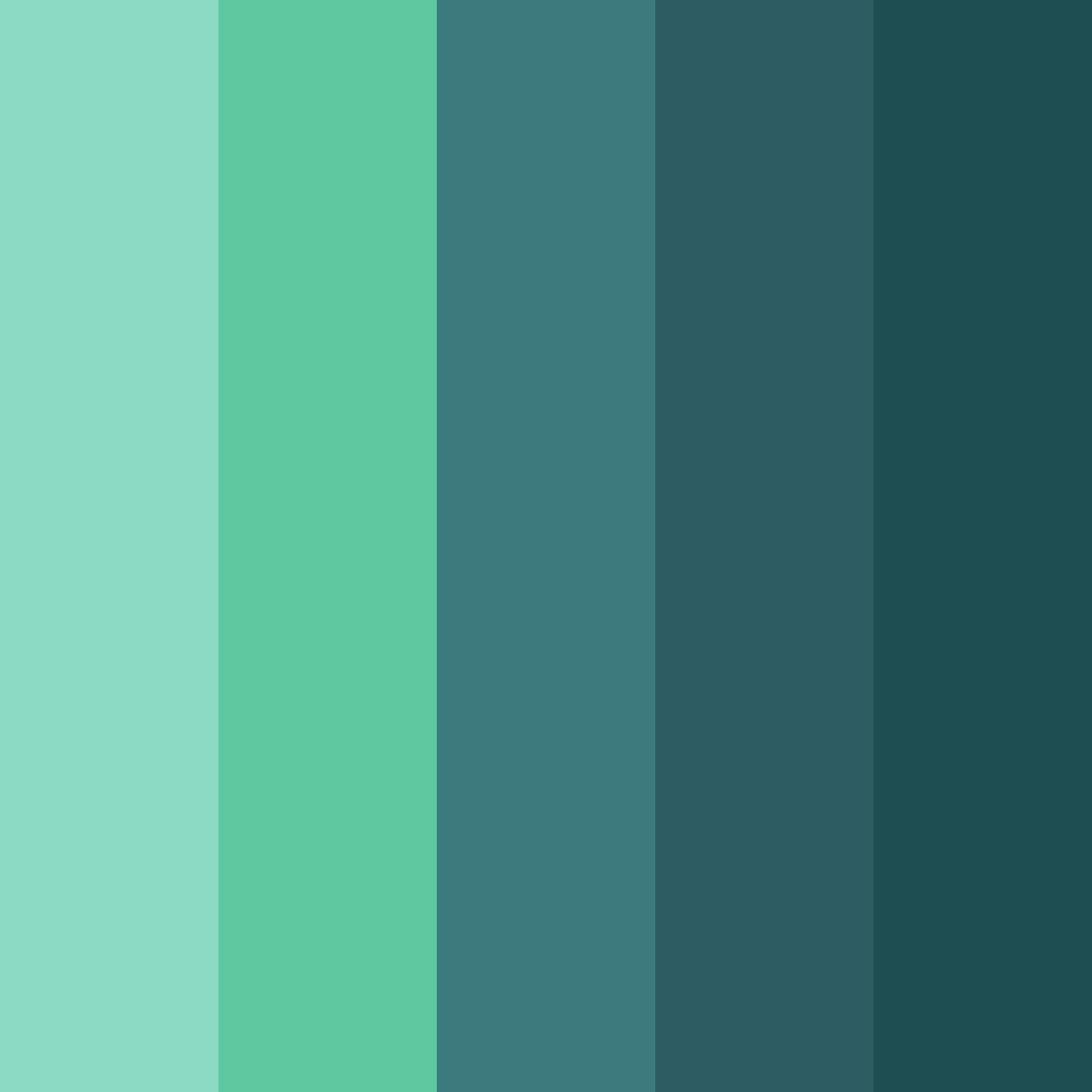Teal Solar Solace Color Palette