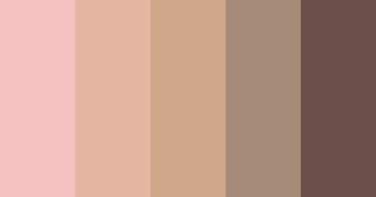 Warm Calico Color Palette