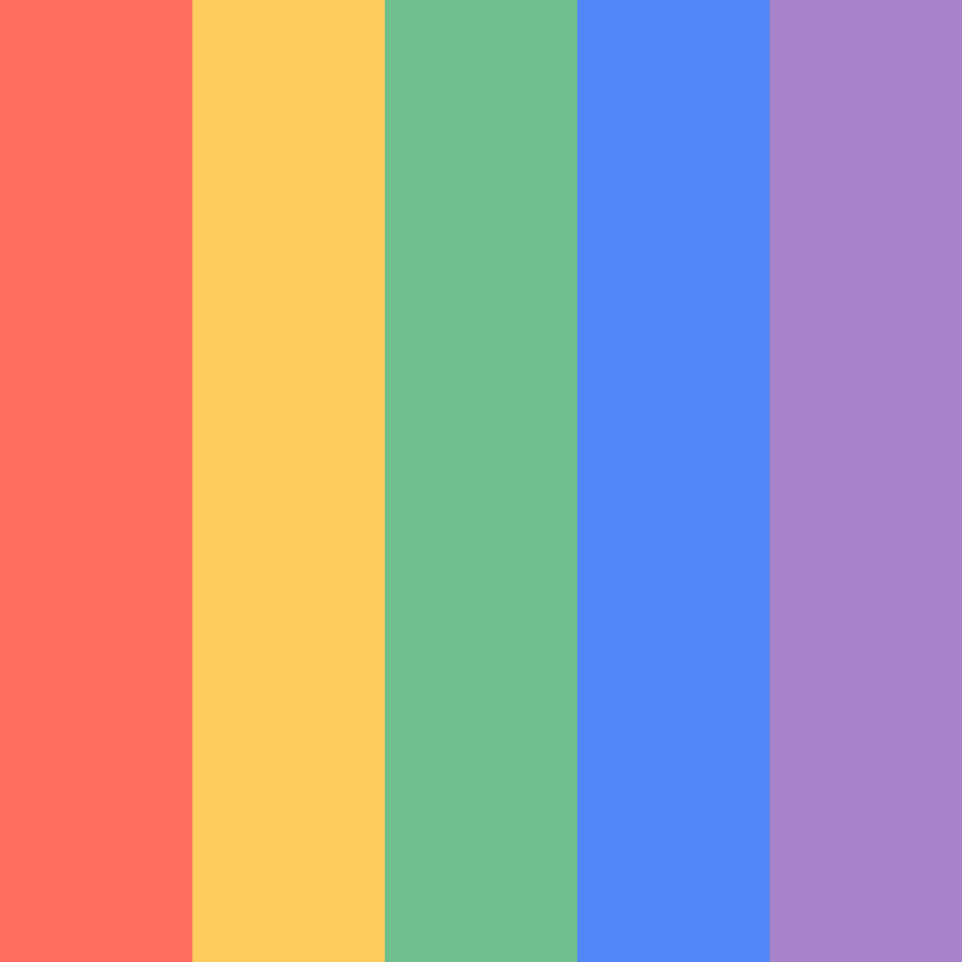 Cupid's Spectrum Color Palette