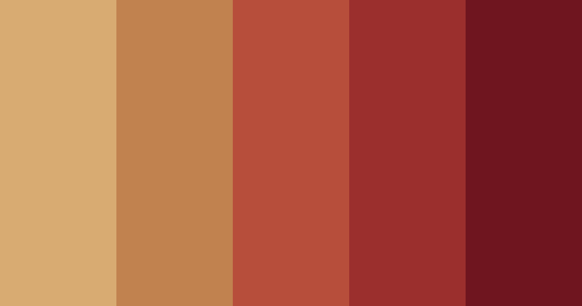 Red Applesauce Color Palette
