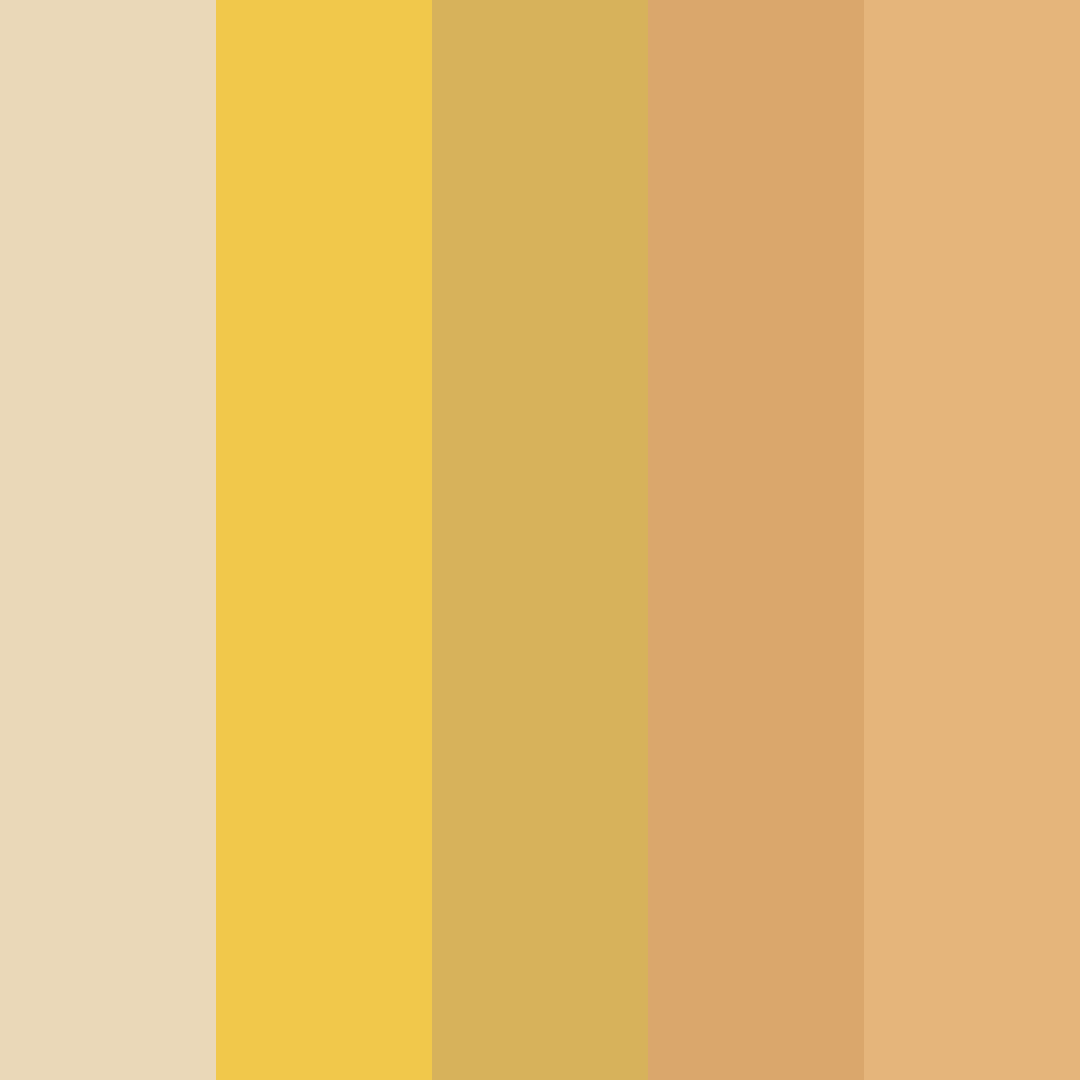 Light Yellow Color Palette