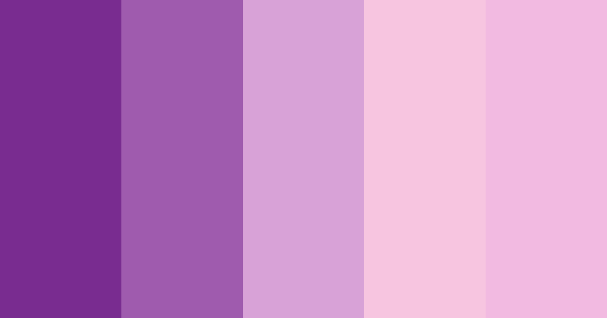 Lavender Dreams Color Palette