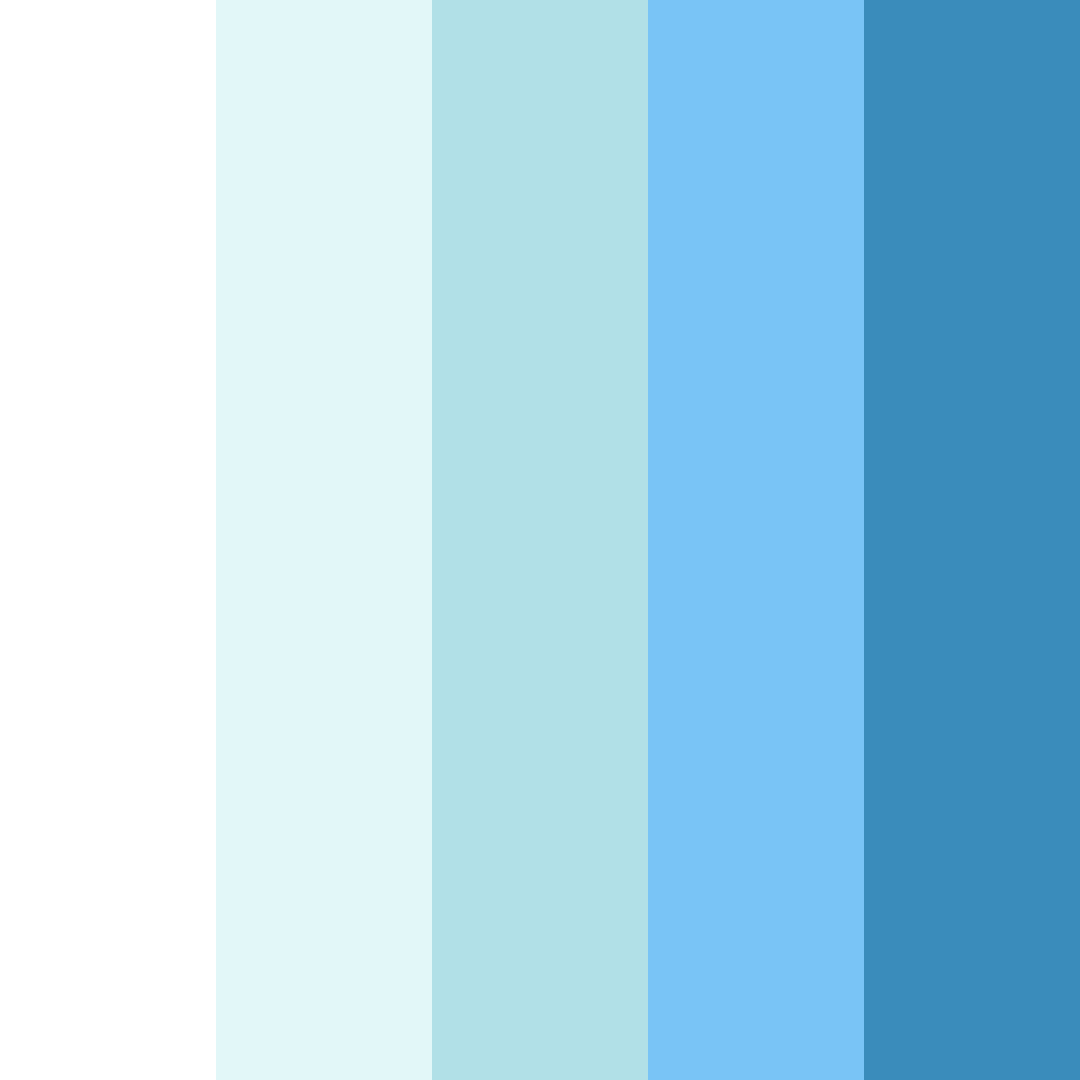 Serene Sky Bliss Color Palette