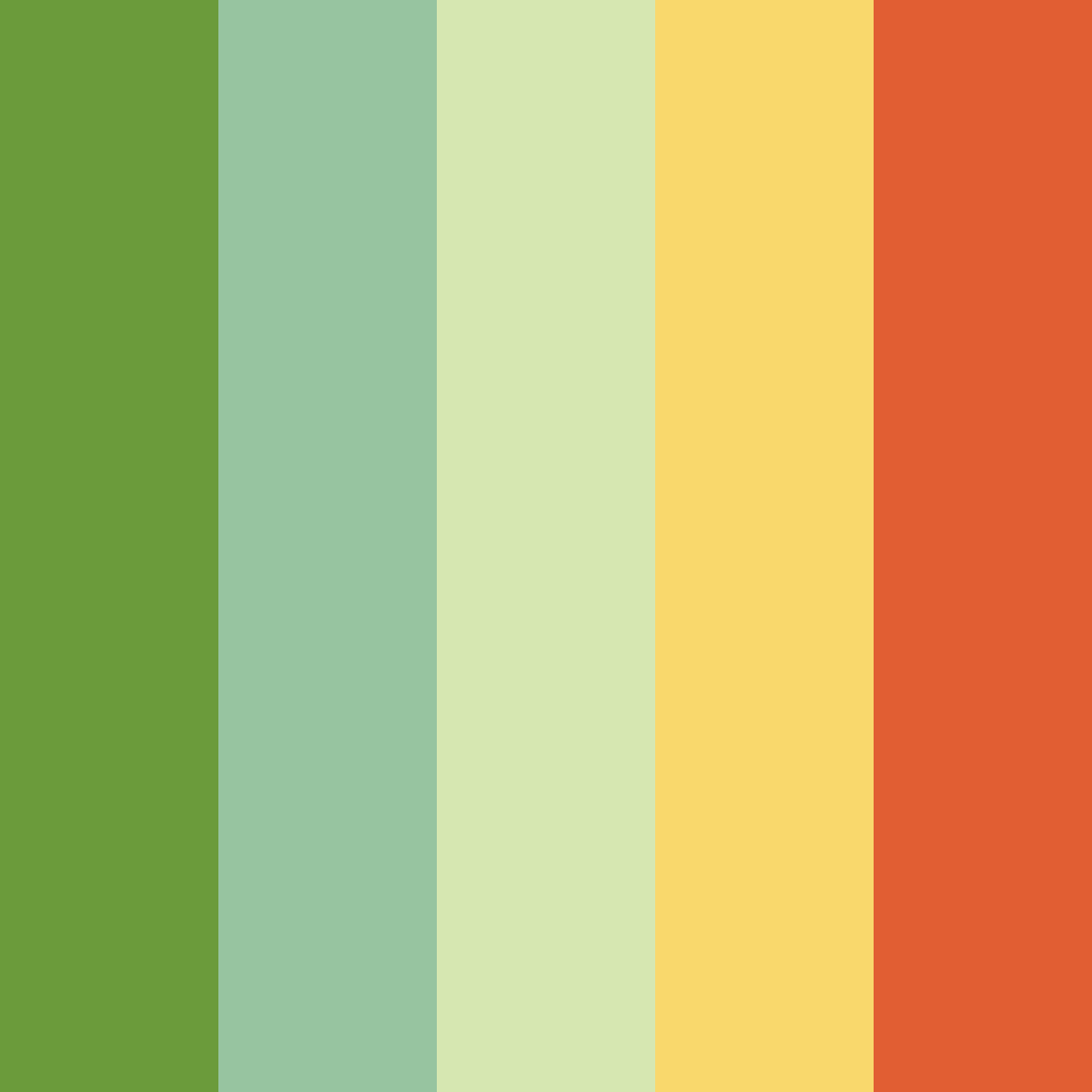 Green Auction Color Palette