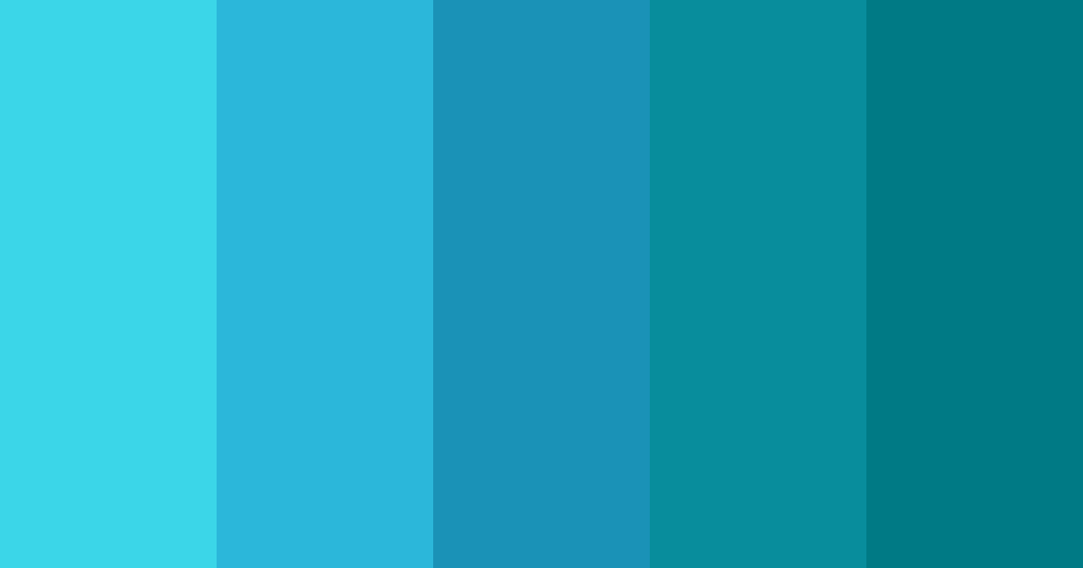 Aqua Melody Color Palette