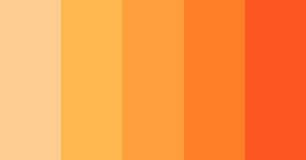 Sunset Sorbet Color Palette