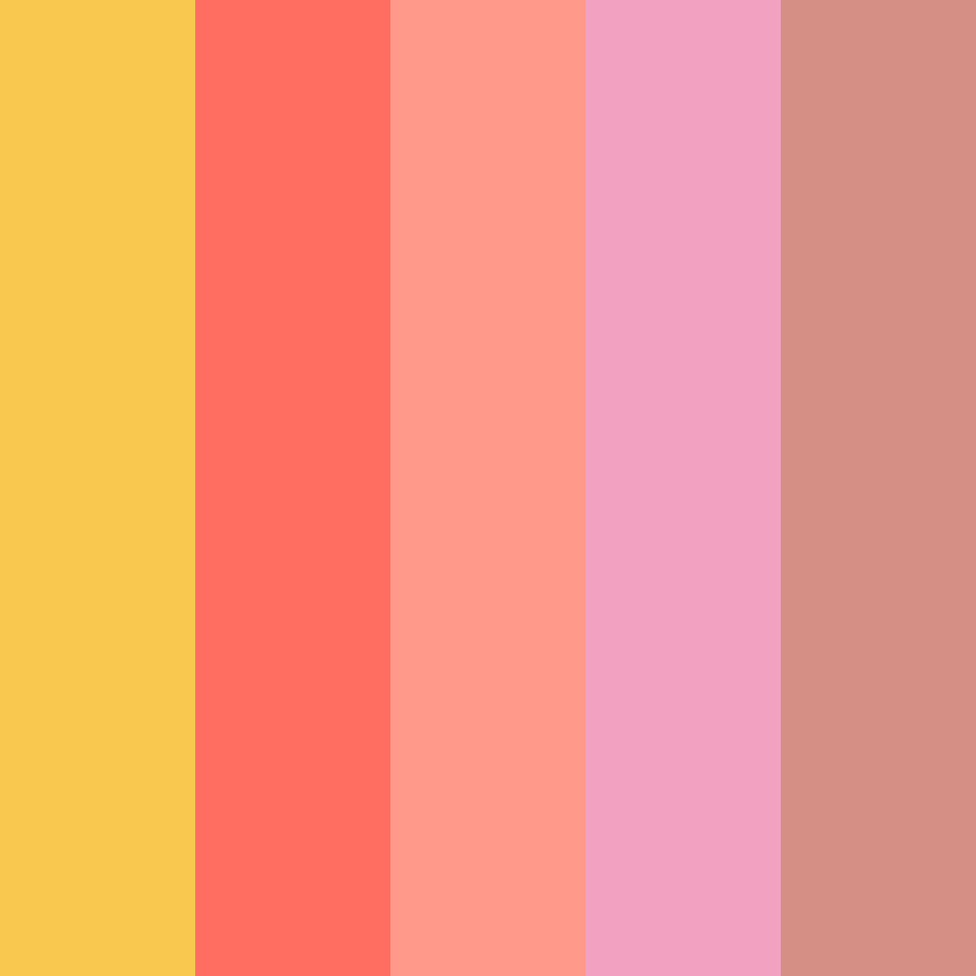 Warm Yellow Color Palette