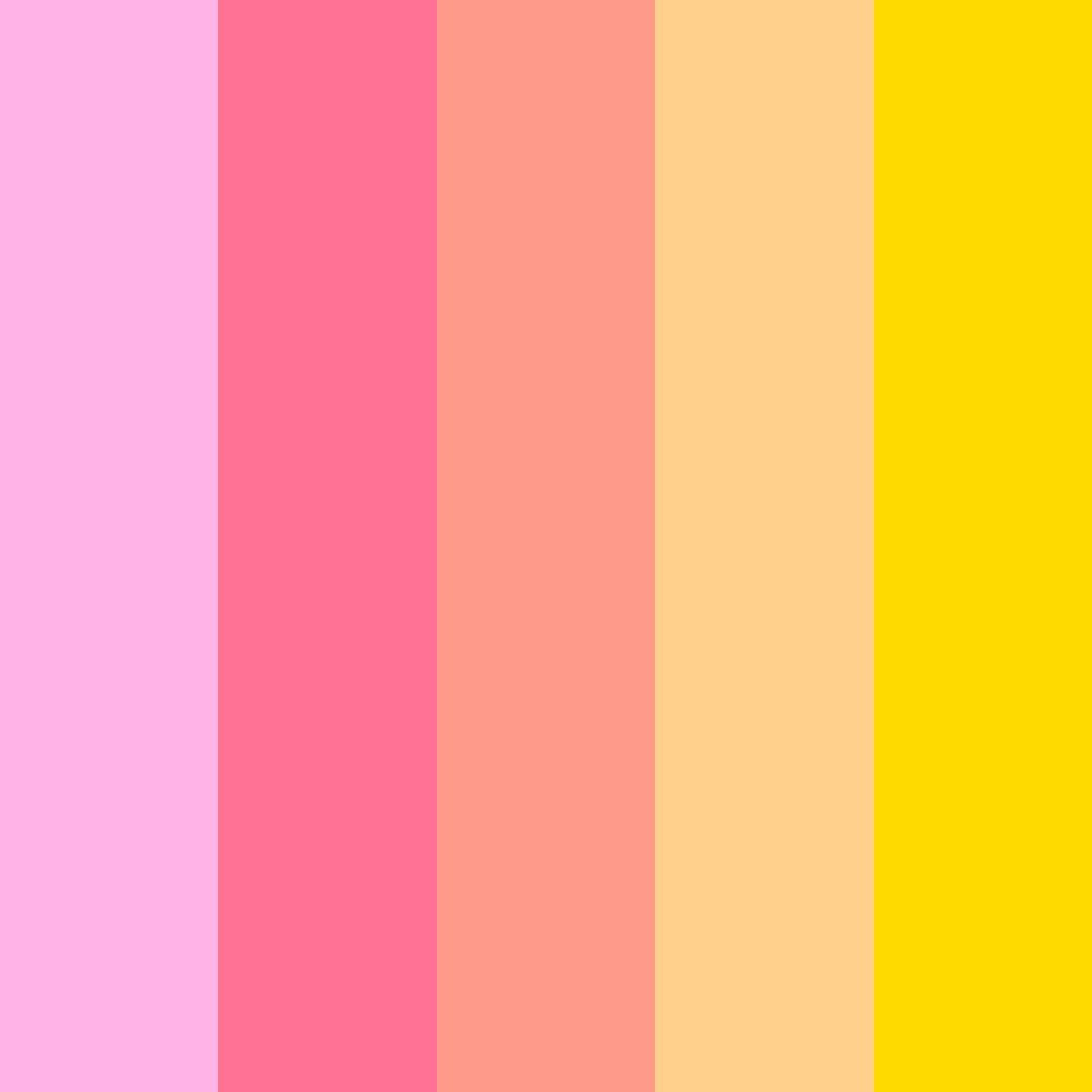 Pink Cotton Candy Color Palette
